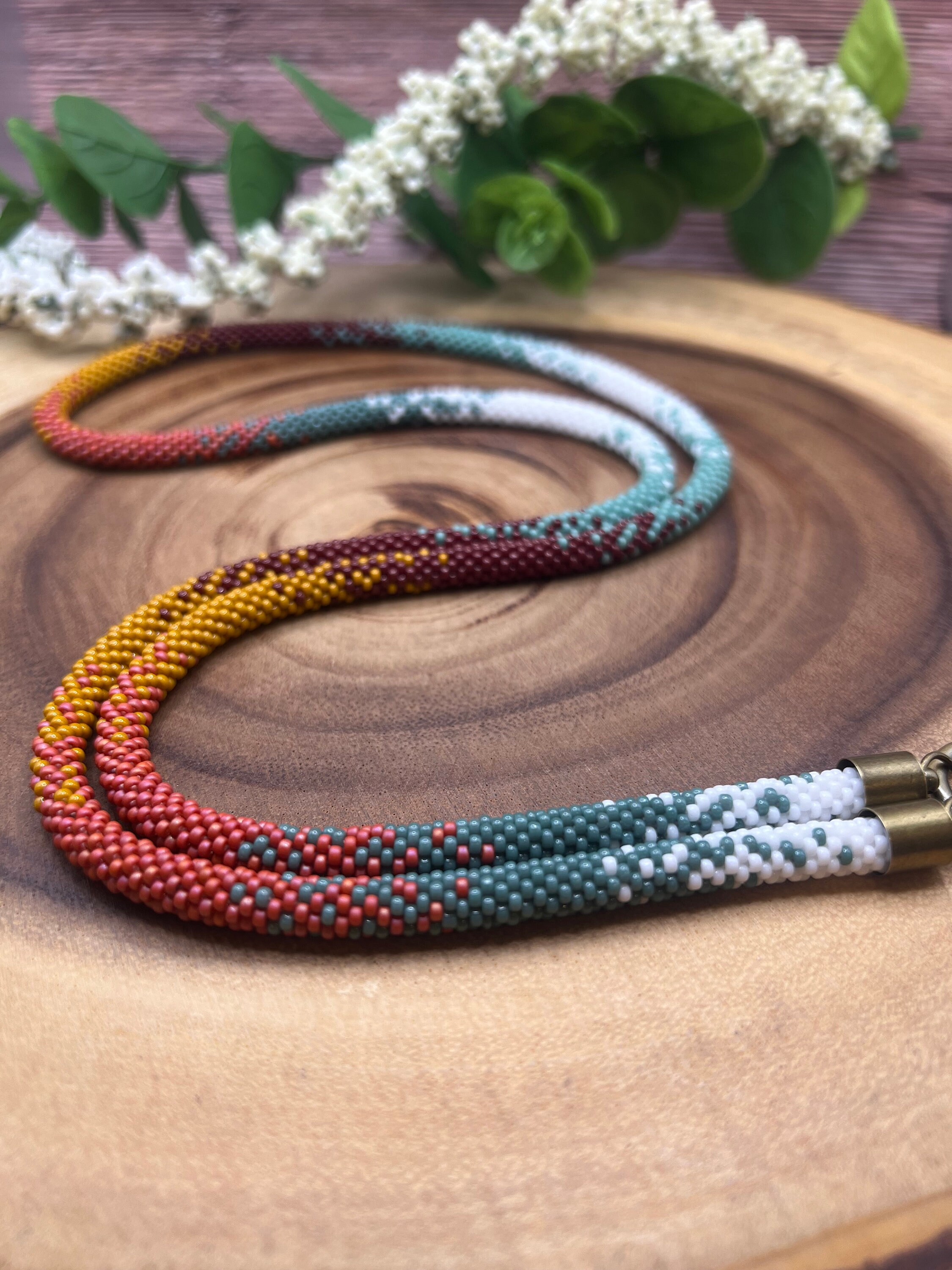Beaded Lanyard - Etsy