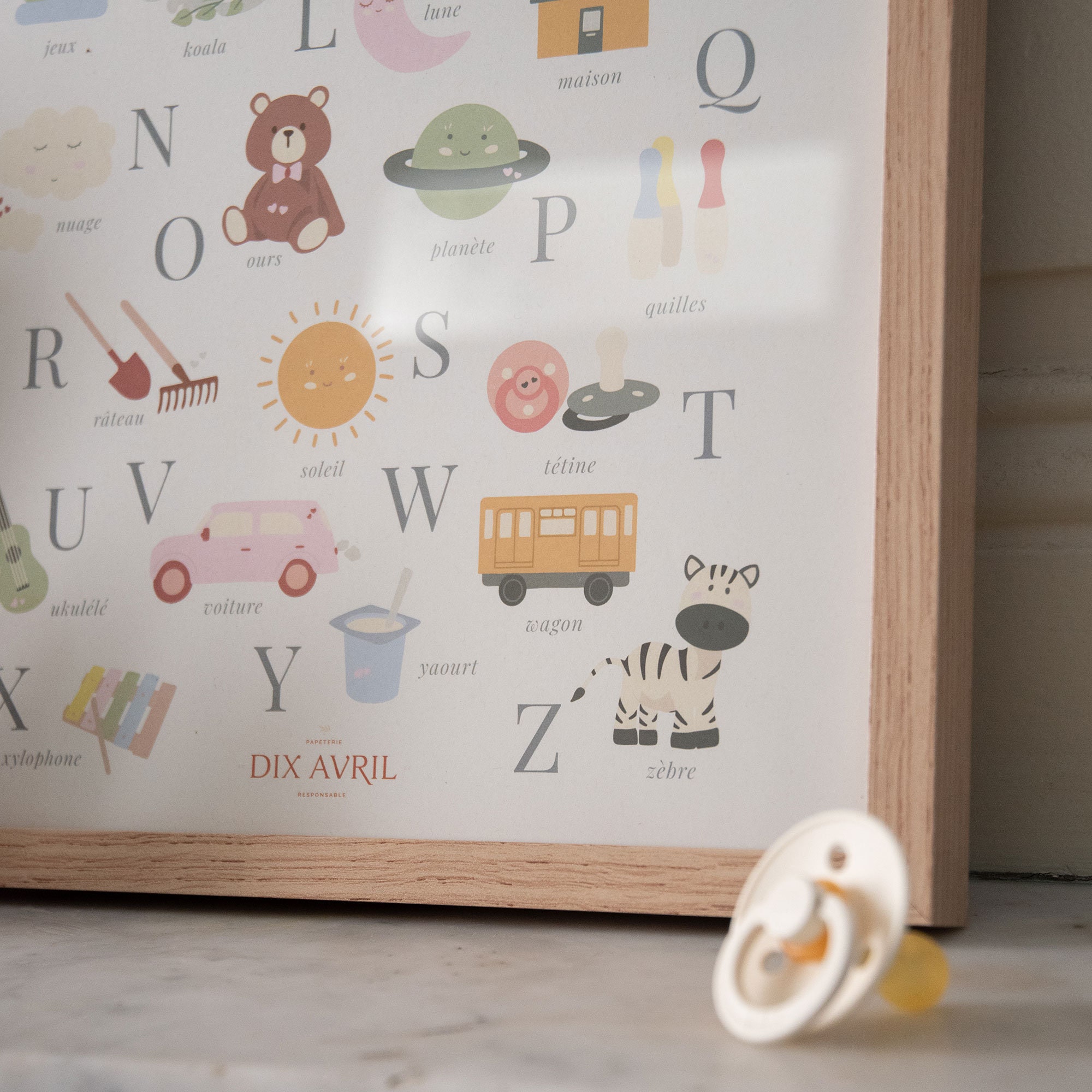 Children's Digital Alphabet Poster | Digital Alphabet Poster | Children ...