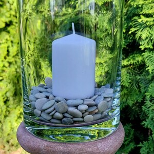 Large Driftwood Garden Candlestick.garden Lantern.driftwood Art Garden ...