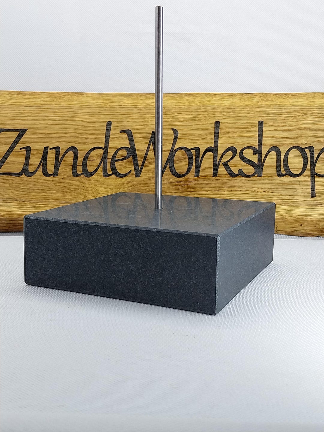 Black Granite Base for Sculpture.natural Stone Art Object Stand 150mm× ...