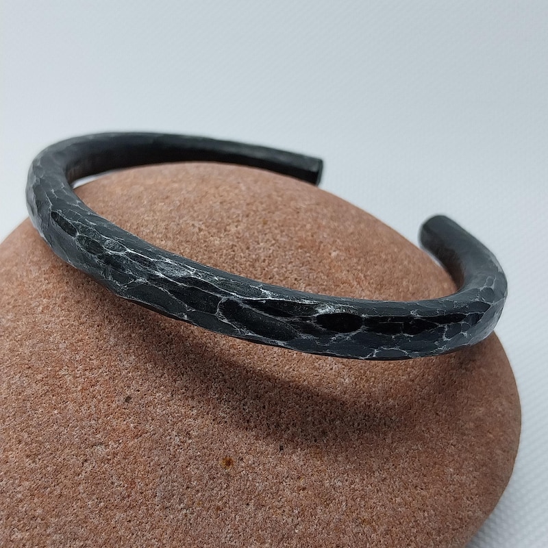 Hand Forged Bracelet - Etsy