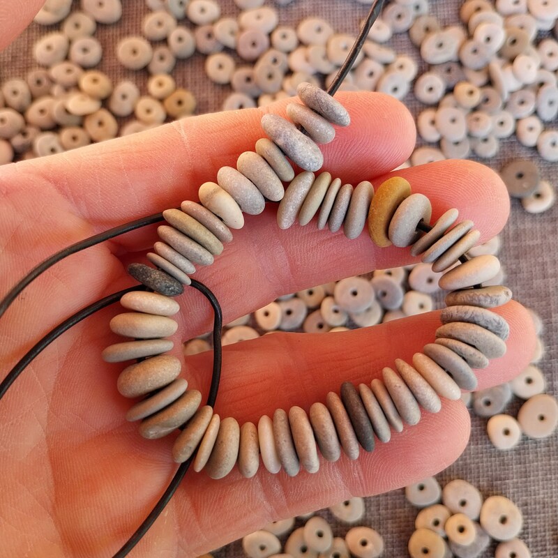 River Rock Beads - Etsy