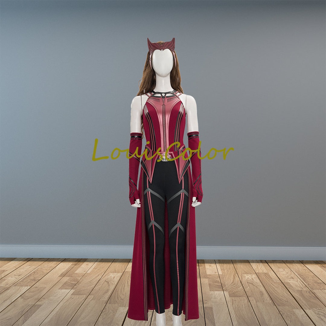 Wanda Vision Cosplay Wanda Django Maximoff Costume Complete - Etsy Canada