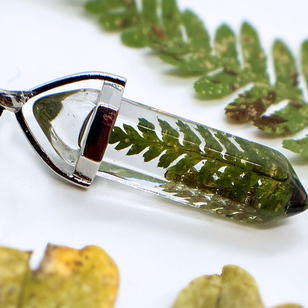 Fern Necklace - Etsy