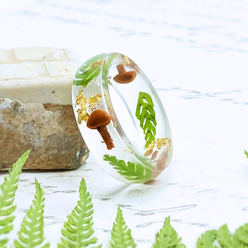 Mushroom Ring - Etsy