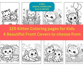 10 Cat Coloring Pages, Printable Printable Cat Coloring Pages for Kids ...
