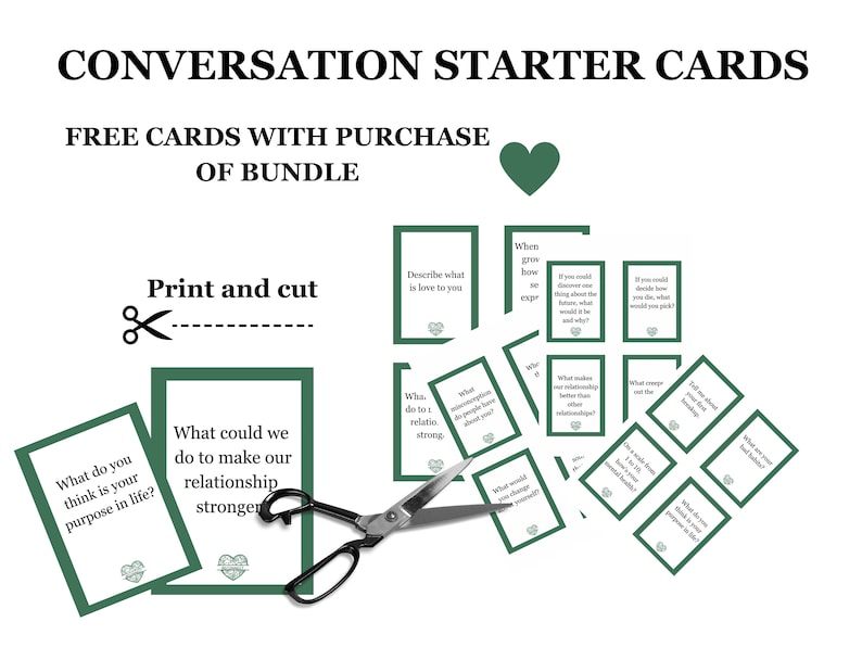 Couples Therapy Workbook, Relationship Games, Communication Worksheets ...
