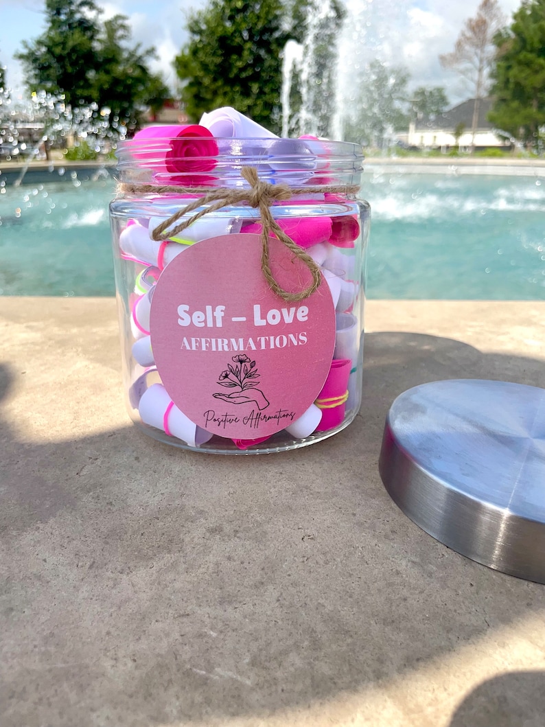 Affirmation Jar, Self Love Affirmations, Baddie Affirmations, Postive ...