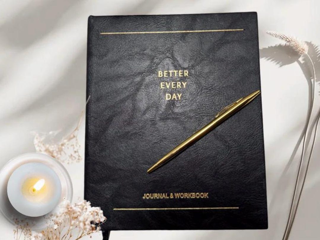 Better Every Day Journal | Guided Daily Journal | 365 Prompts | Self ...