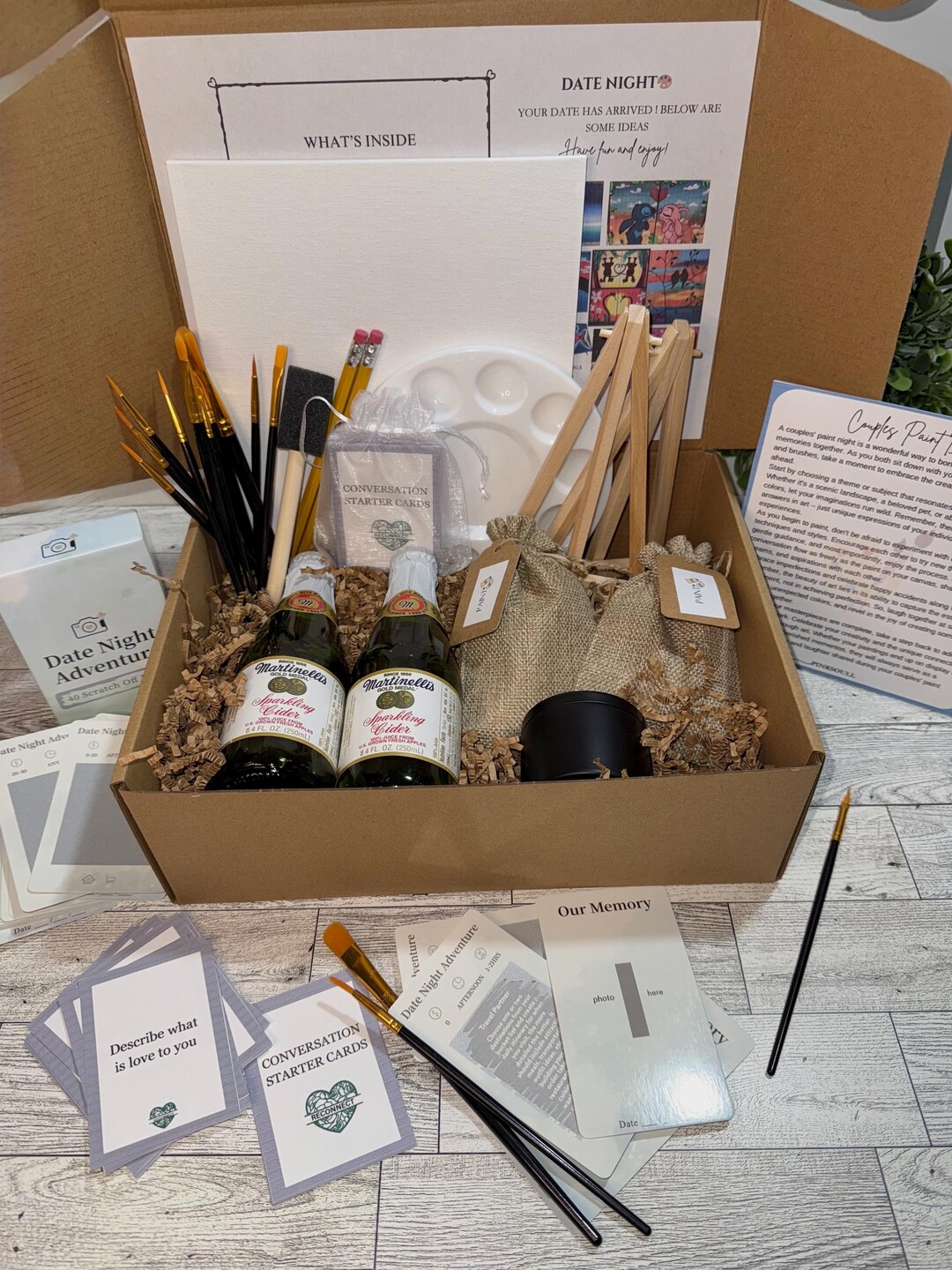 Date Night Box for Two, Gifts for Couples | Wedding Gifts| Date Night ...