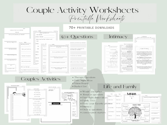 Relationship Worksheets For Couples 13 Printable Worksheets For All