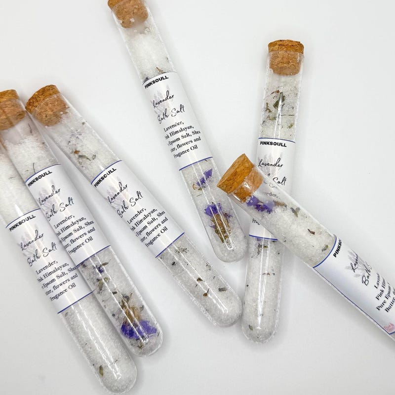 Test Tube Bath Salts - Etsy