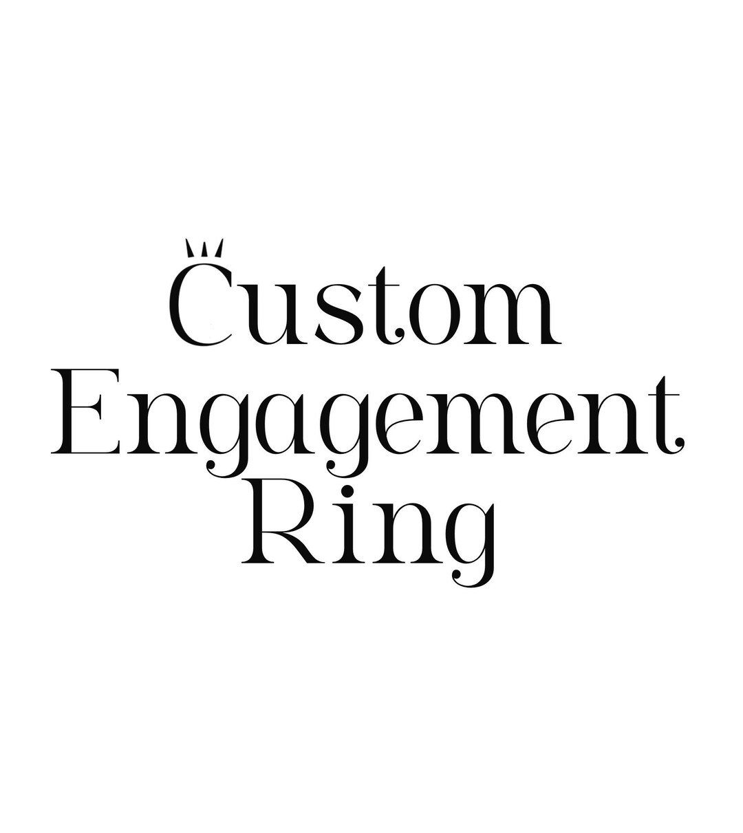 Custom Engagement Ring Design - Etsy