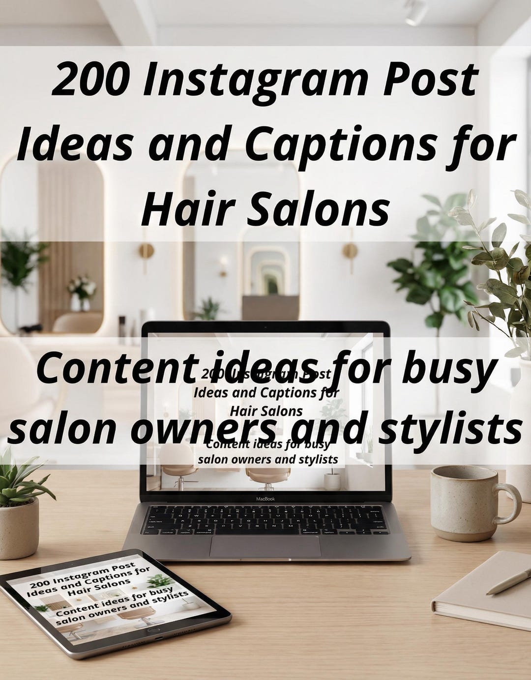 200 Instagram Post Ideas & Captions for Hair Salons | Social Media ...