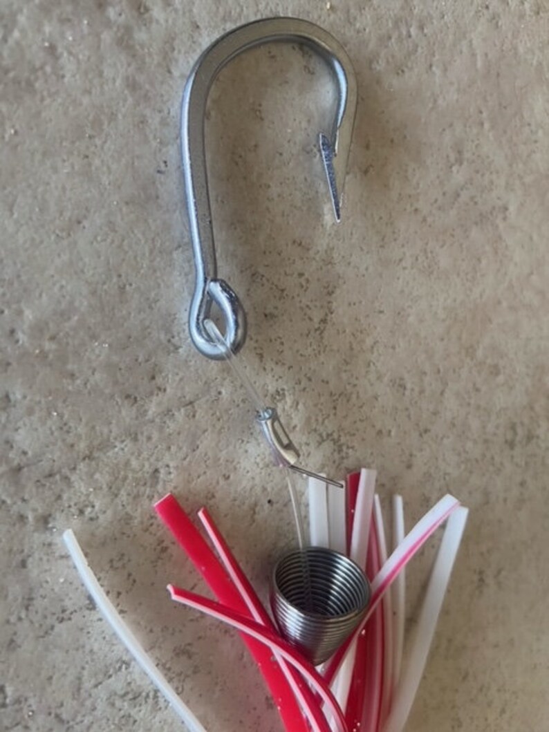 Fully Rigged Squid Trolling Chain Boat Fishing Squid Lure Rig Teaser - Etsy