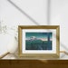 Mountain & Fire Lookout | Linocut Block Print Fine Art Reproduction - Etsy
