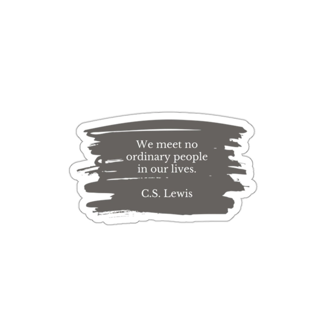 C.S Lewis Quote Sticker, Cs Lewis Decals, Cs Lewis, Cs Lewis Stickers ...