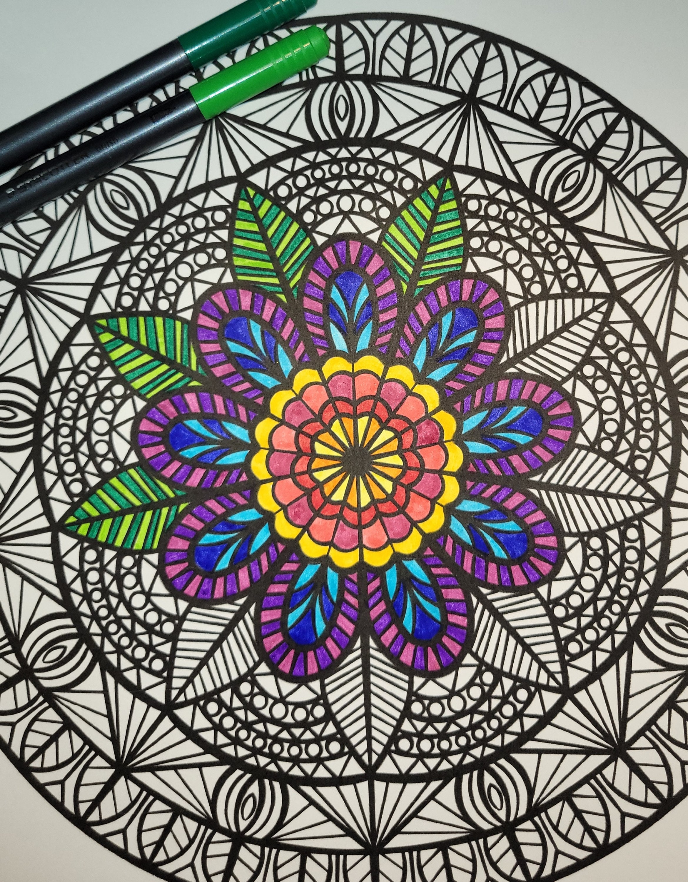 Printable Digital Coloring Pages Instant Download Relaxing - Etsy UK