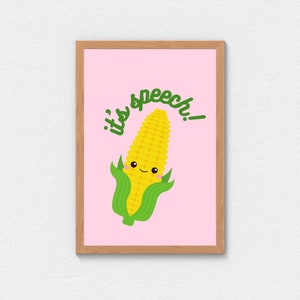 Cute Speech Therapy Instant Download | Speech Pathology Poster | Speech ...