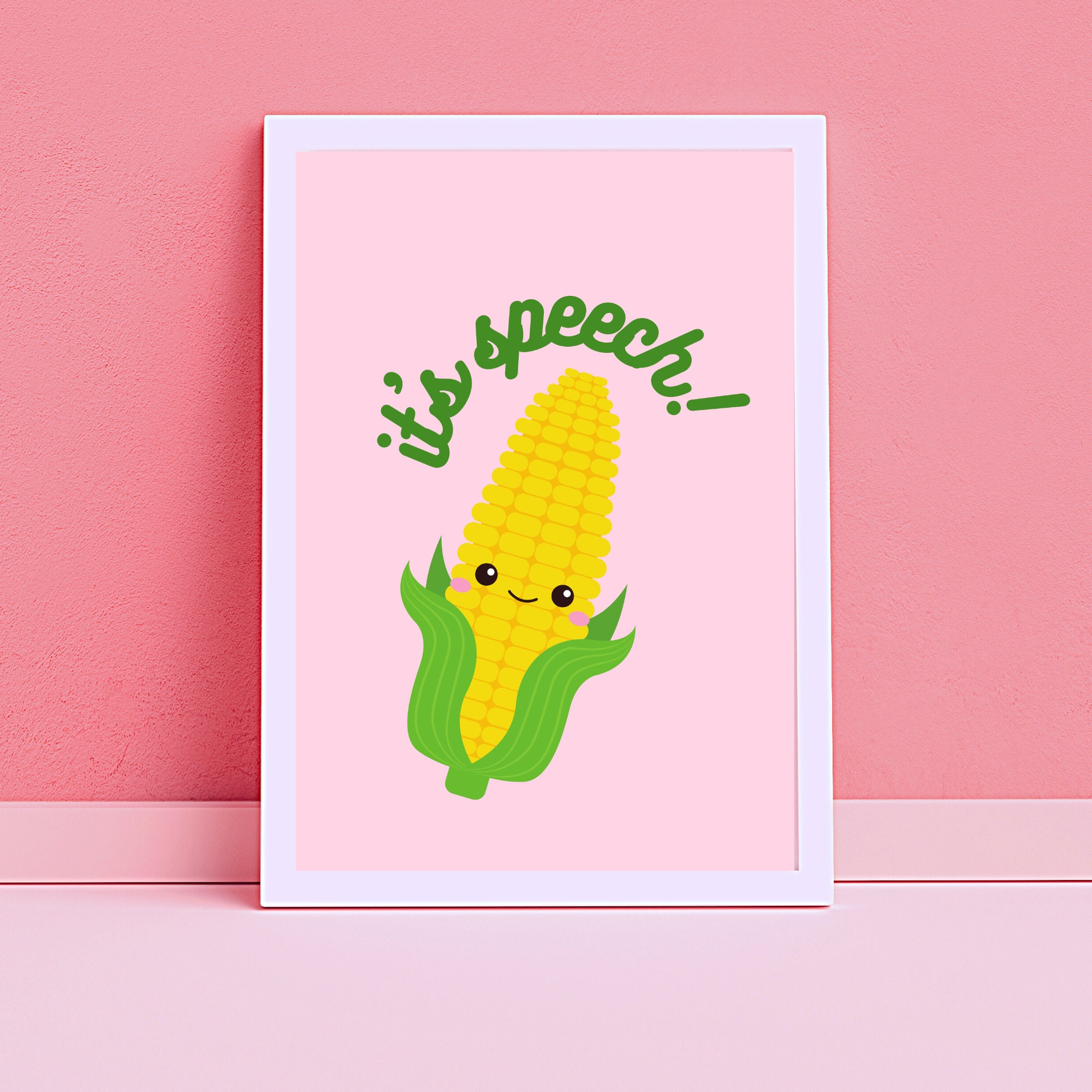 Cute Speech Therapy Instant Download | Speech Pathology Poster | Speech ...