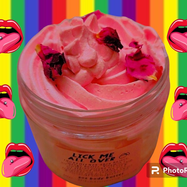 Lick Me All Over Oil Etsy