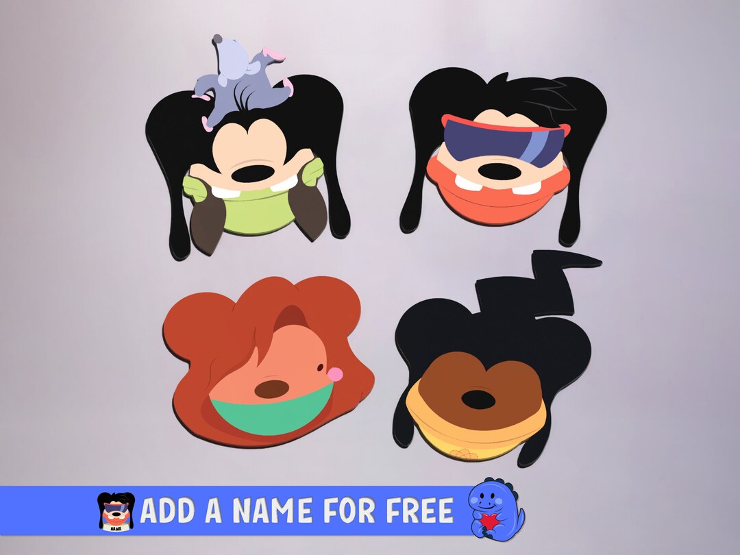 A Goofy Movie Collection - Personalised Cruise Door Magnets | Disney ...