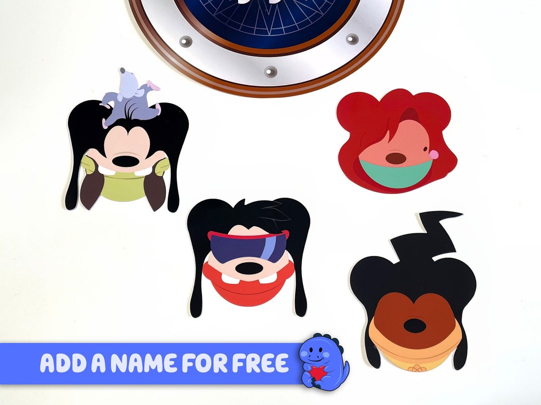 A Goofy Movie Collection Personalised Cruise Door Magnets - Etsy