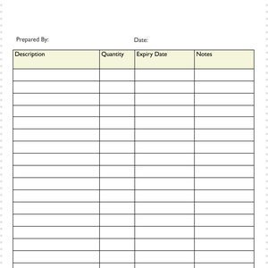 Kitchen Tracker - Etsy