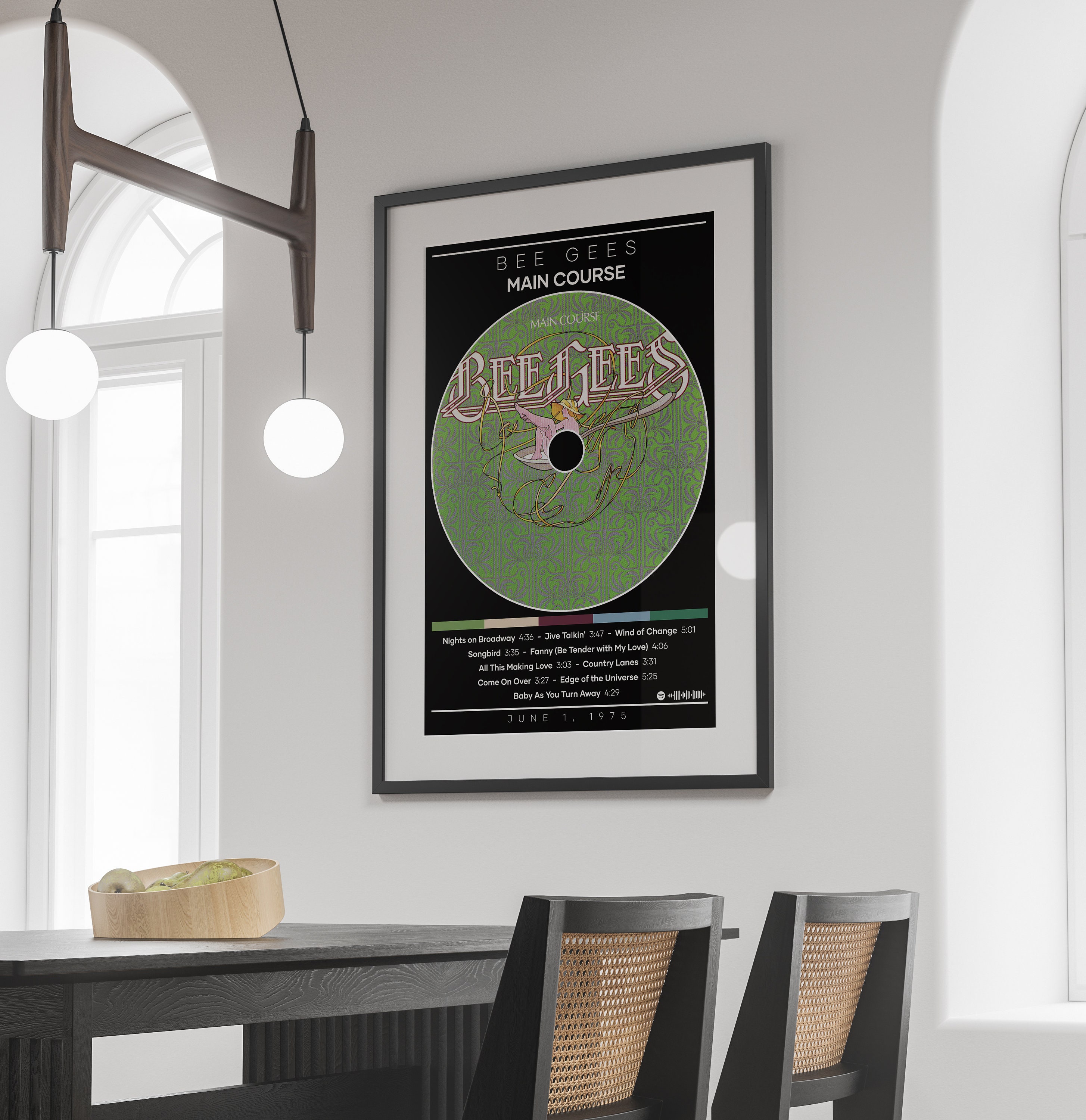 Bee Gees Poster Print | Main Course Poster | Album Cover Poster by ...