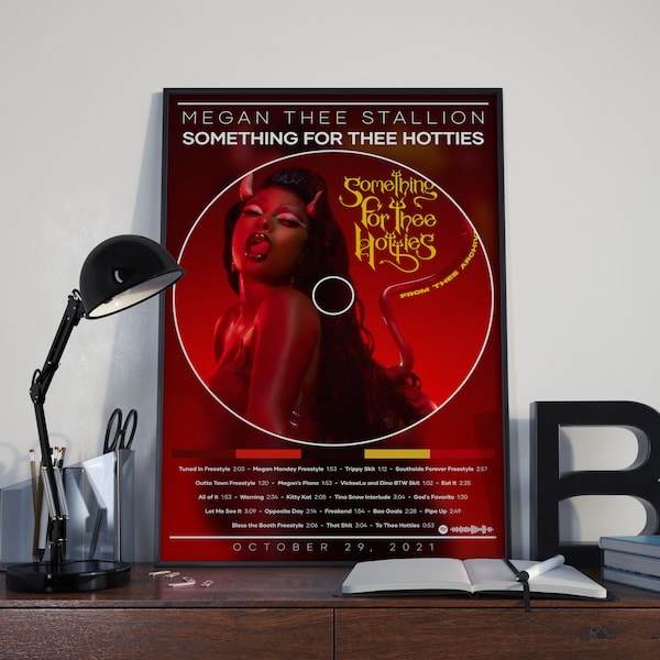 Buy Megan Thee Stallion Album Cover Poster Online In India - Etsy India