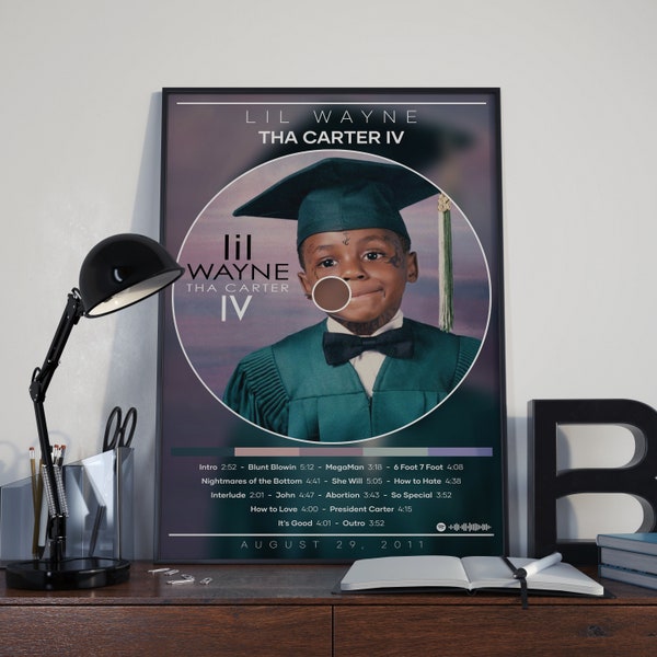 The Carter 4 Poster - Etsy