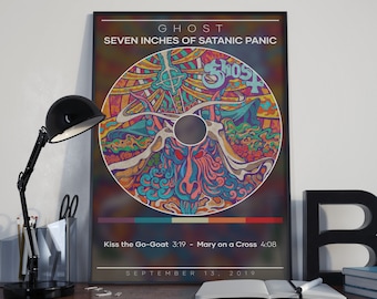 Seven Inches of Satanic Panic Poster - Etsy