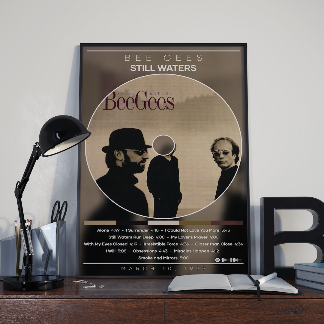Bee Gees Poster Print Still Waters Poster Album Cover - Etsy