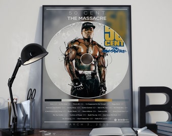 50 Cent Poster - Etsy