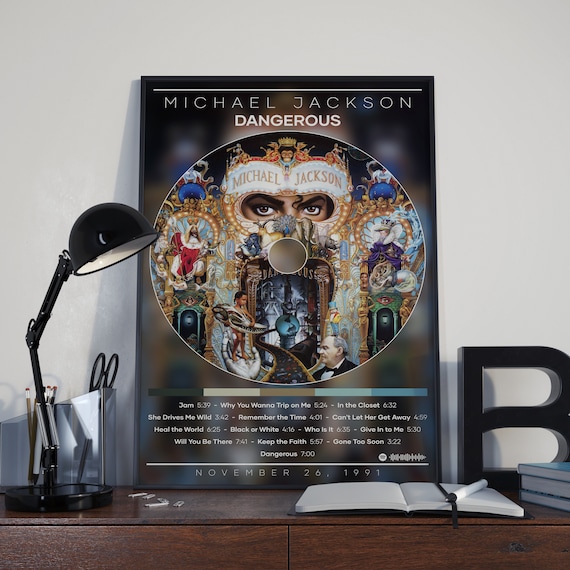 Michael Jackson Album Cover Dangerous