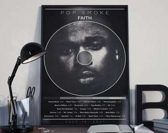 Pop Smoke Album Cover Poster - Etsy