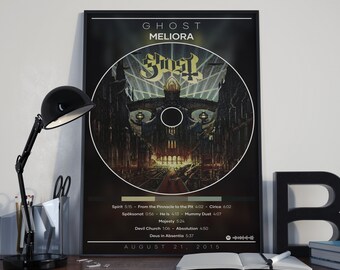 Ghost Meliora Poster - Etsy