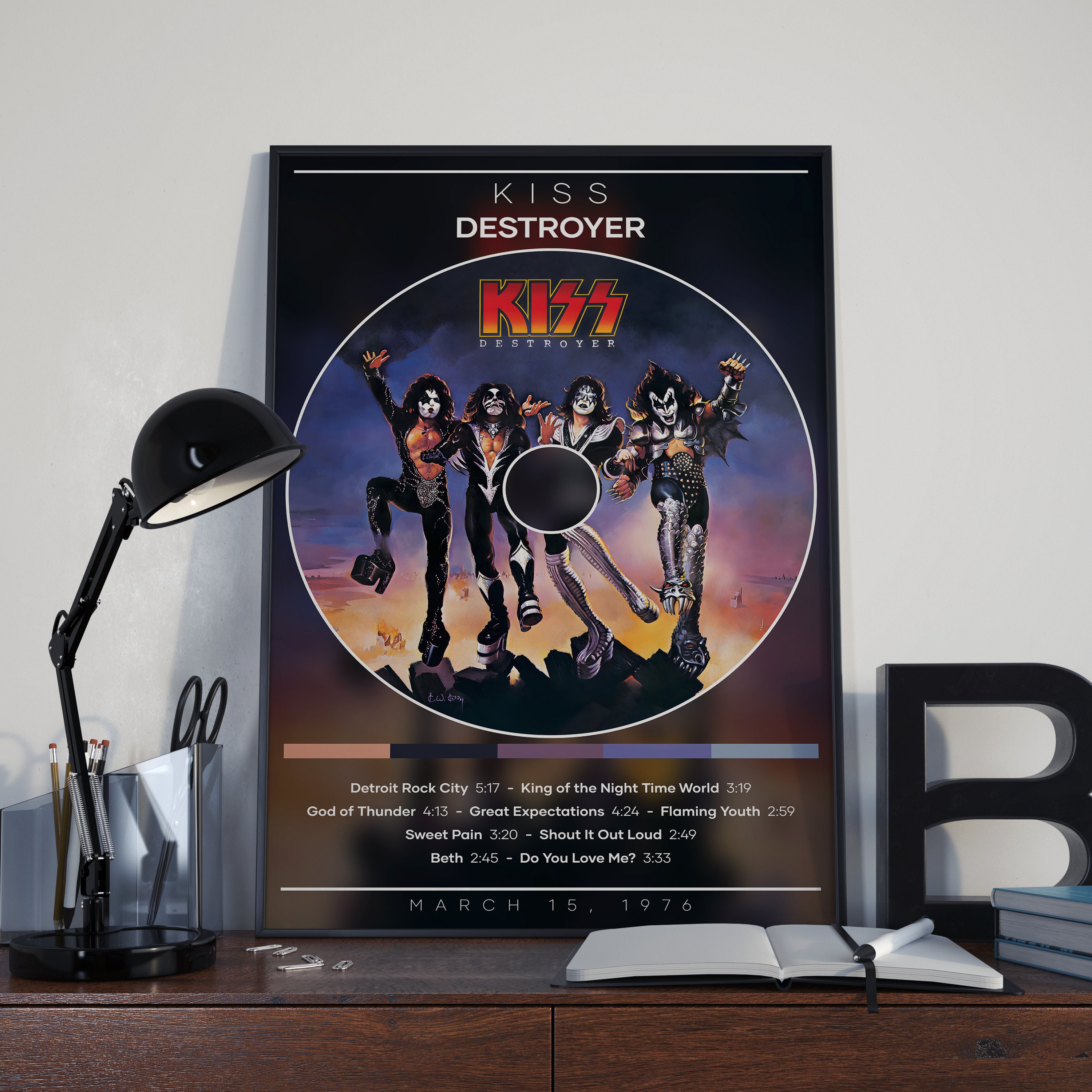 Trendy Kiss Band Posters Designs 2023 | Shop On Printerval