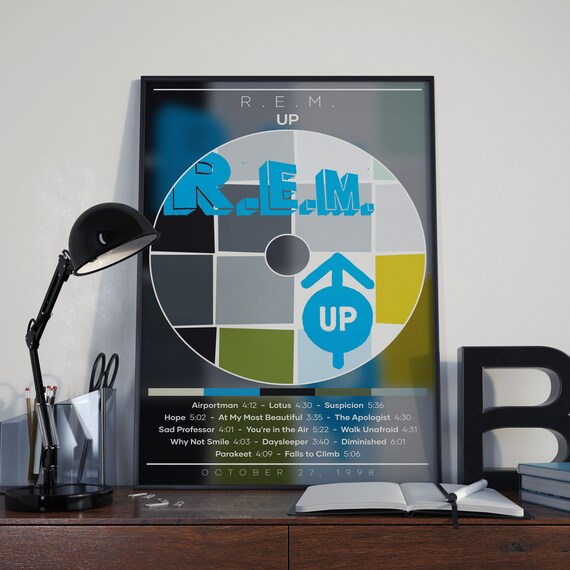 REM Poster Print up Poster Album Cover Poster Rock Music - Etsy