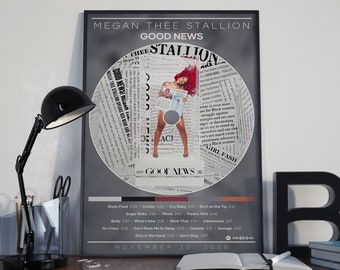 Megan Thee Stallion Album Poster - Etsy