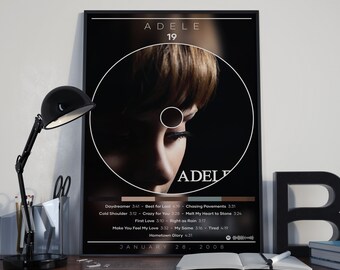 Adele 19 Album Art - Etsy