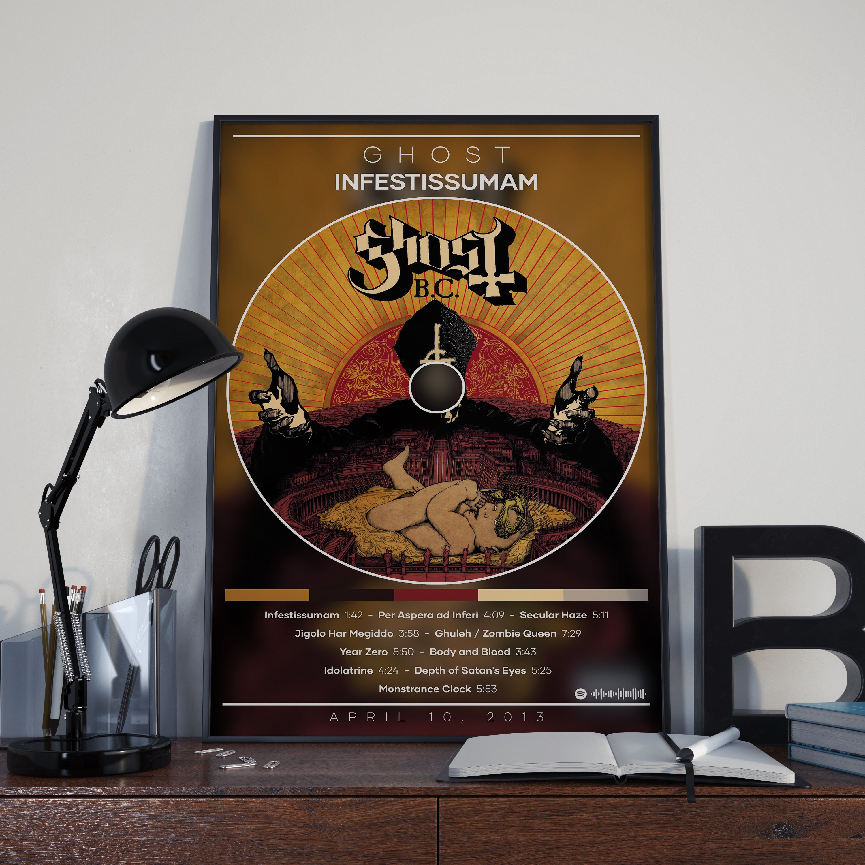 Ghost Bc Infestissumam Album Art