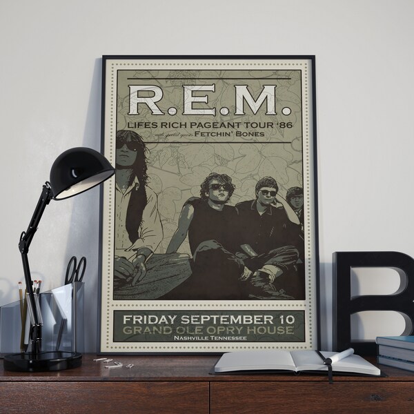 Rem Poster - Etsy