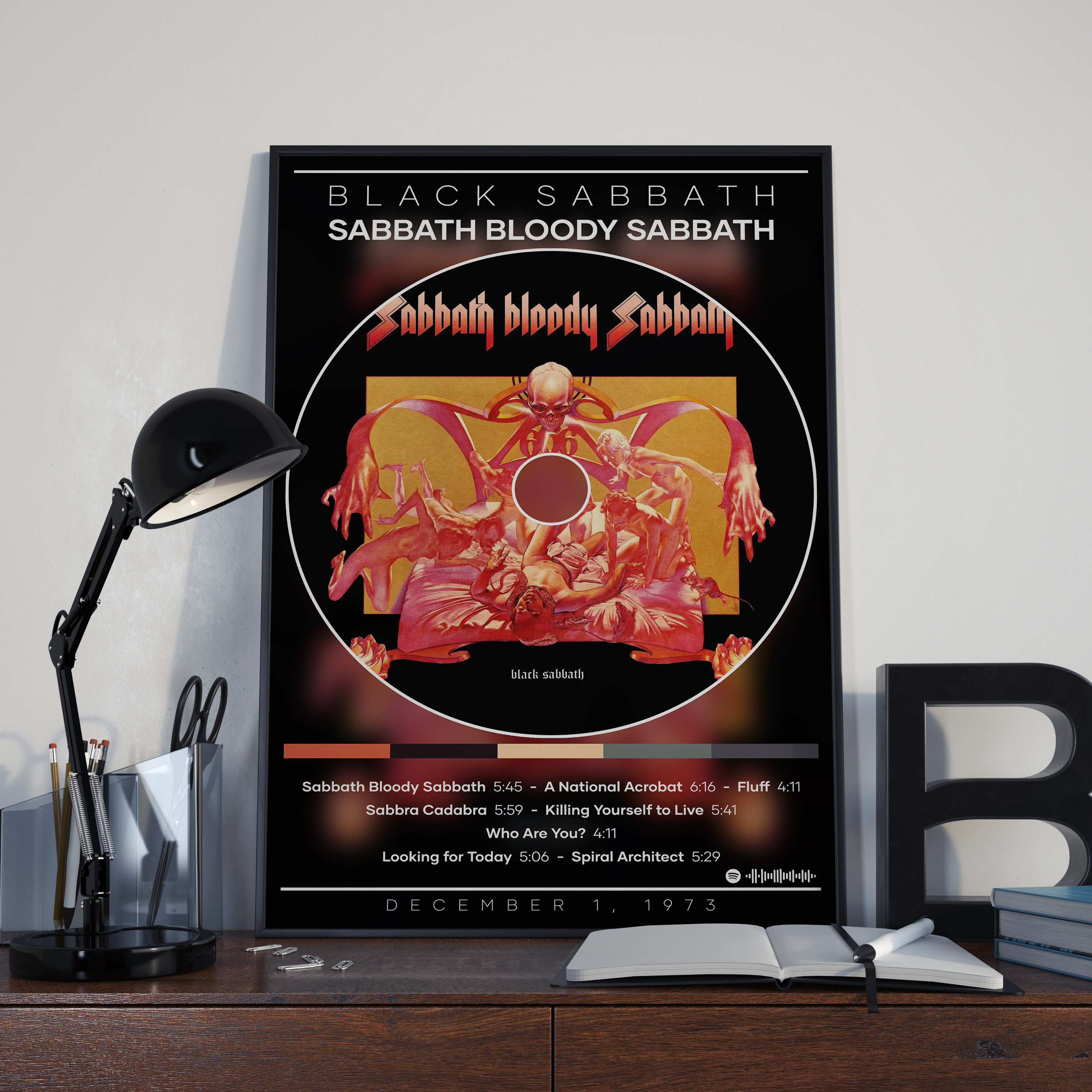 Black Sabbath Sabbath Bloody Sabbath Album Cover