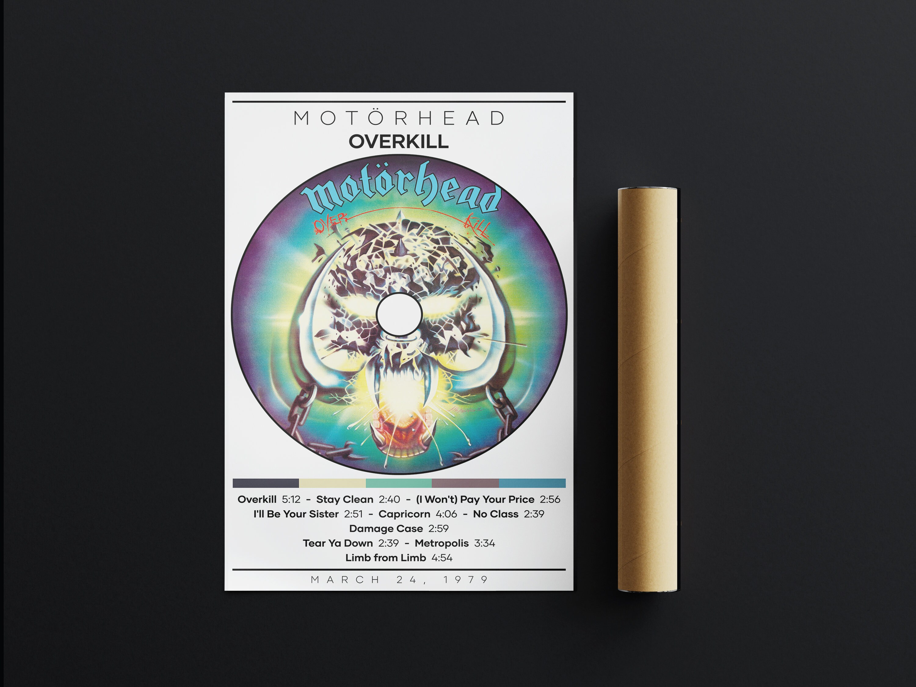 Motorhead Overkill Album Cover