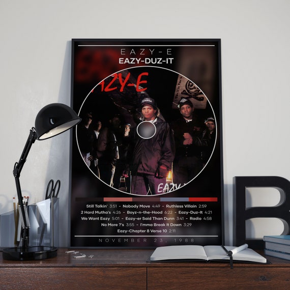 Eazy E Poster Print Eazy-duz-it Poster Hip Hop Poster - Etsy