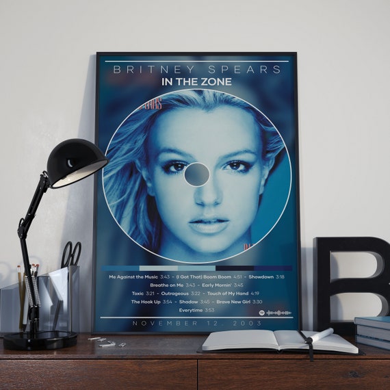Britney Spears In The Zone Album Cover