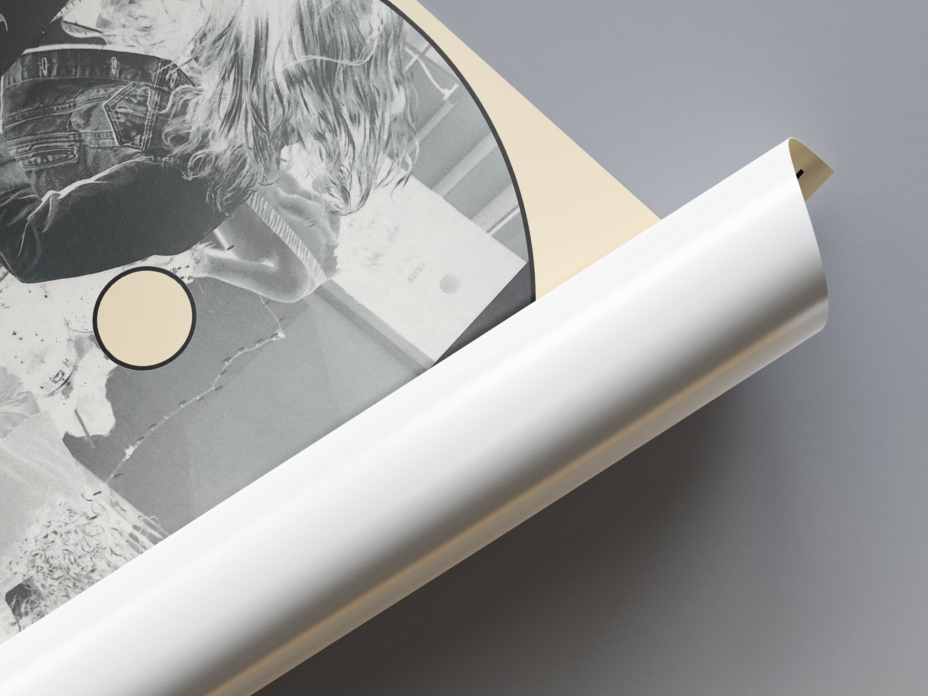 Nirvana Poster Print | Bleach Poster | Album Cover Poster | Rock Music ...