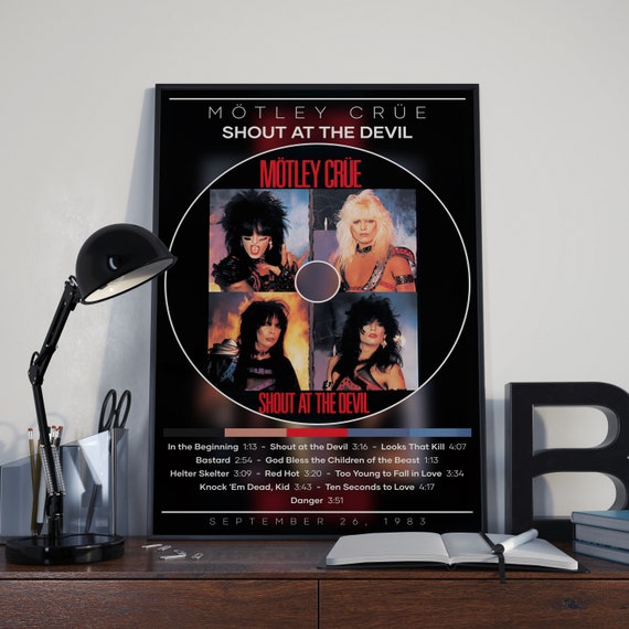 Motley Crue Album Covers