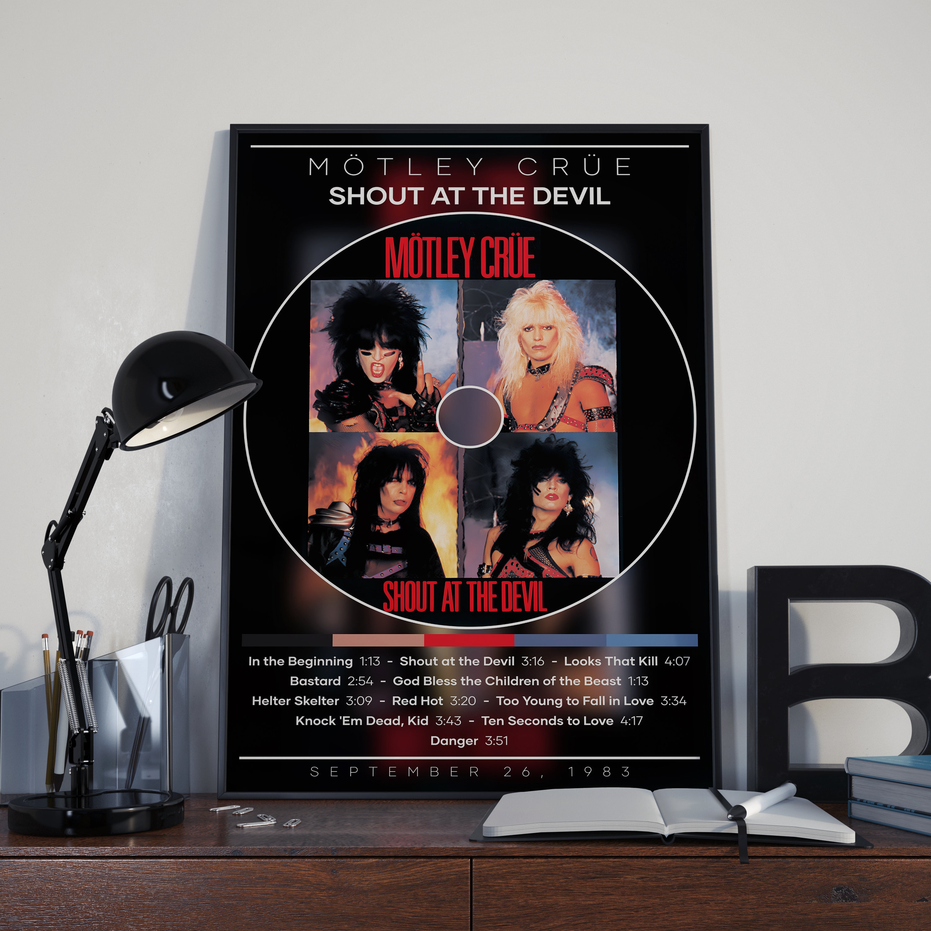 Motley Crue Shout At The Devil Album